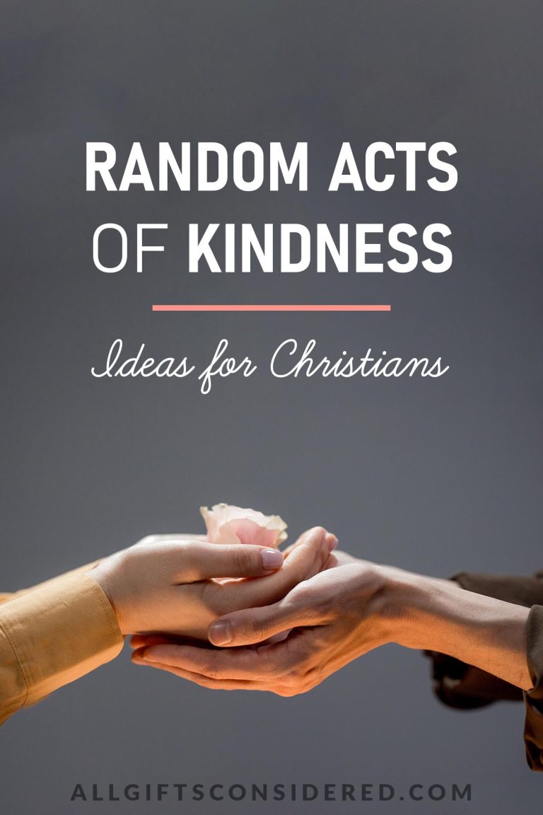 50 Random Acts of Kindness for Christians to Share the Love of Jesus ...