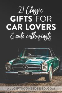 21 Unique Gifts for Car Lovers » All Gifts Considered