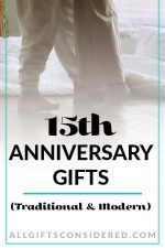 15th Anniversary Gifts: Best Ideas (Traditional & Modern) » All Gifts ...