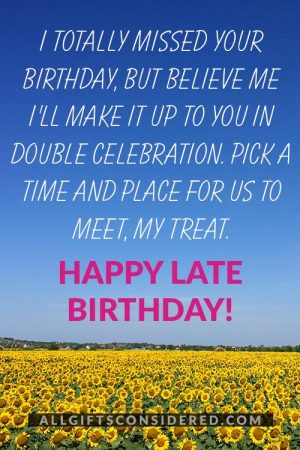 Happy Belated Birthday: What to Do & Say When You've Blown It » All ...